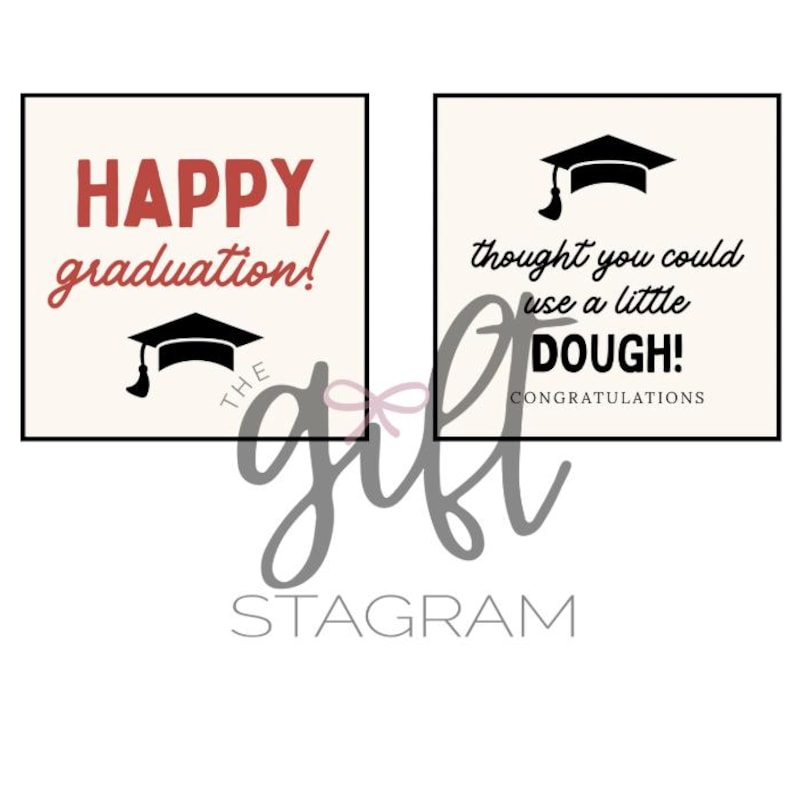 Graduation Cash Tag - Etsy