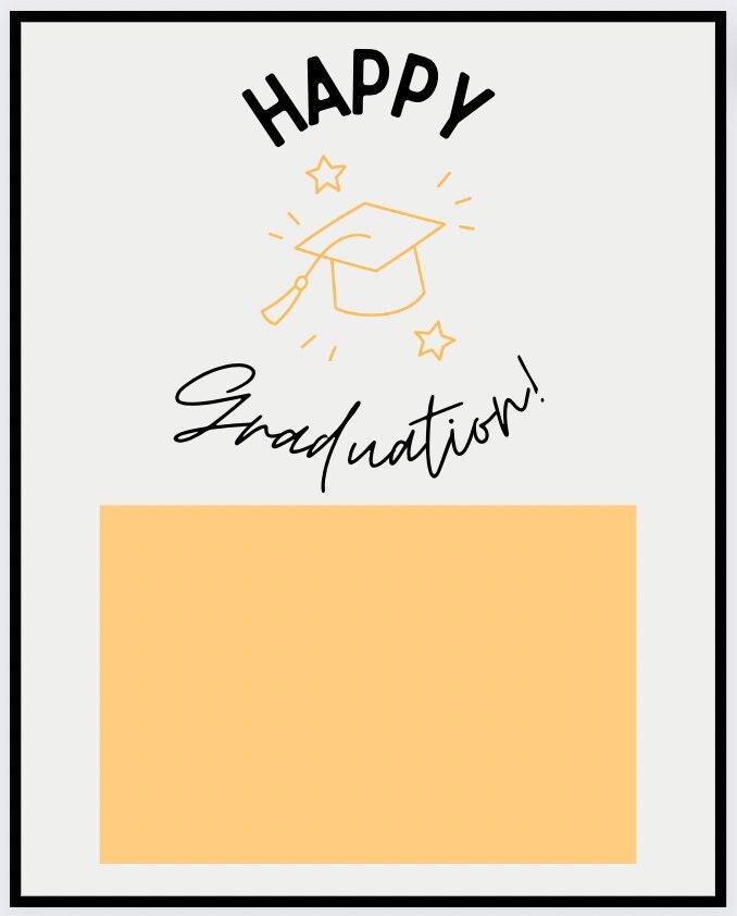 Happy Graduation Gift Tag Graduation Gift Ideas Tag for Gift Card ...