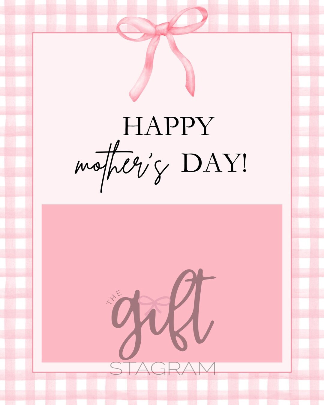 Happy Mother's Day Gift Tag | Mother's Day Gift Ideas | Tag for Gift ...