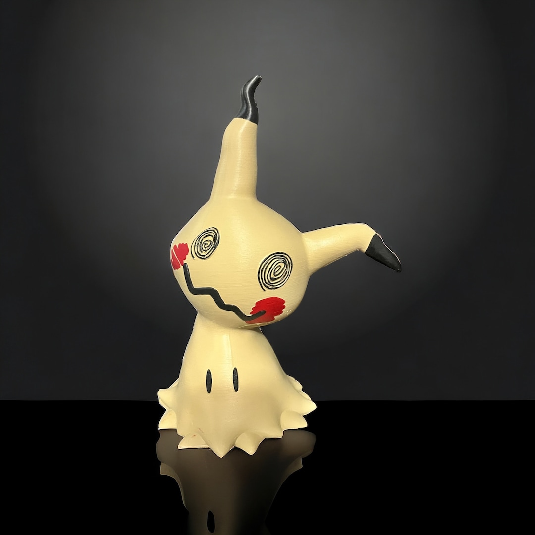 3d Printed Hand Painted Mimikyu Etsy