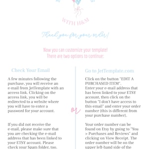 Snips and Snails and Puppy Dog Tails Birthday Invitation | Boy | Blue ...