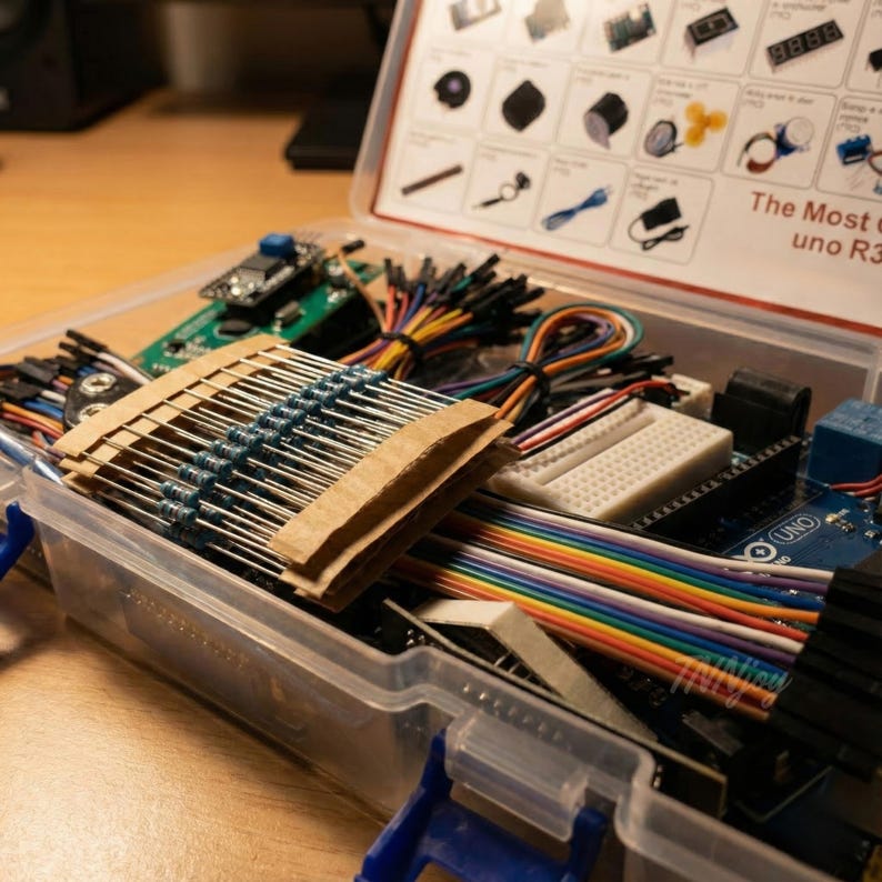 DIY Arduino Starter Kit – Complete Uno R3 Electronics Set - Etsy