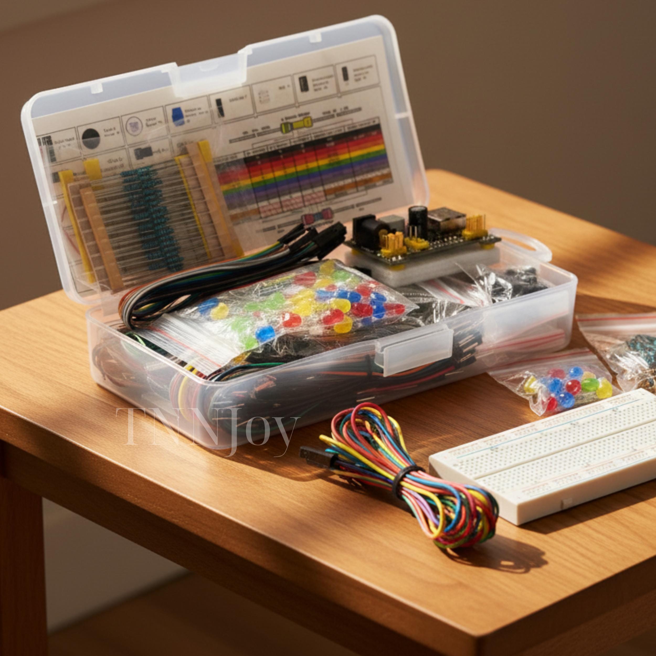 Circuit Board Kit DIY Electronic Component Assortment Box Kit With ...