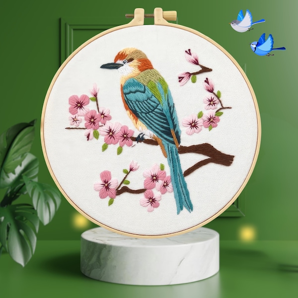 Stamped Embroidery Kits - Etsy