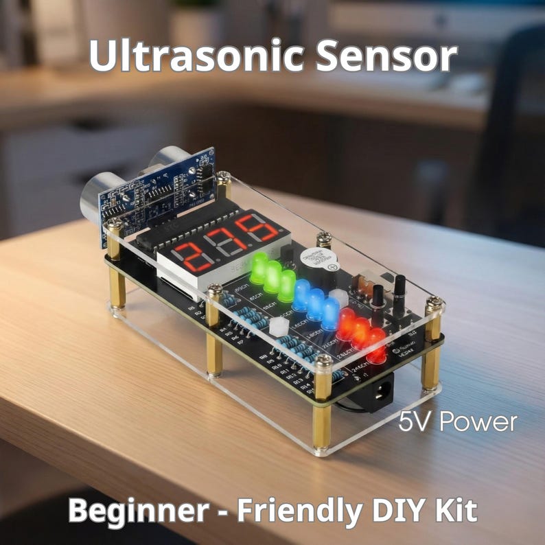 DIY Ultrasonic Distance Indicator Kit (HC-SR04) | STEM Soldering ...