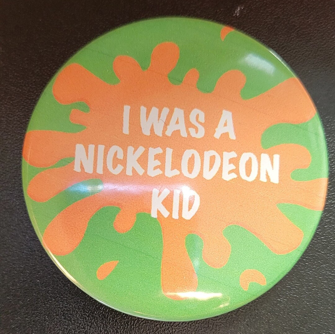 Nickelodeon Button - Etsy