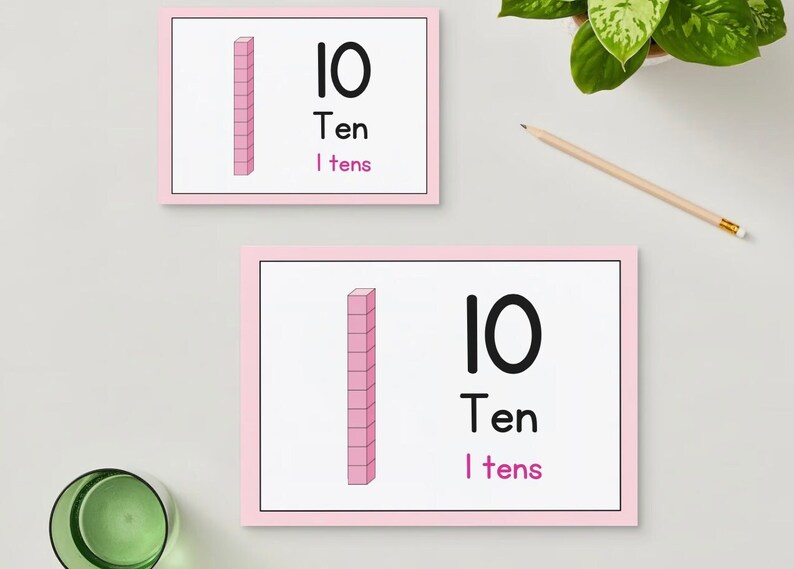 Skip-counting by Ten Base-tens Poster A4 Quality - Etsy