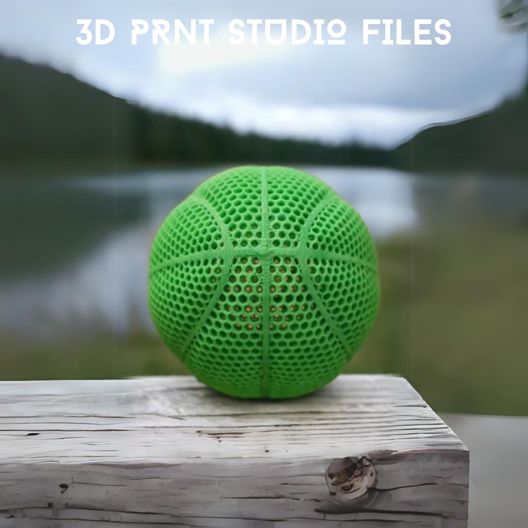 Nba Ball Basketball Stl 3d Printers Ball Stl - Etsy