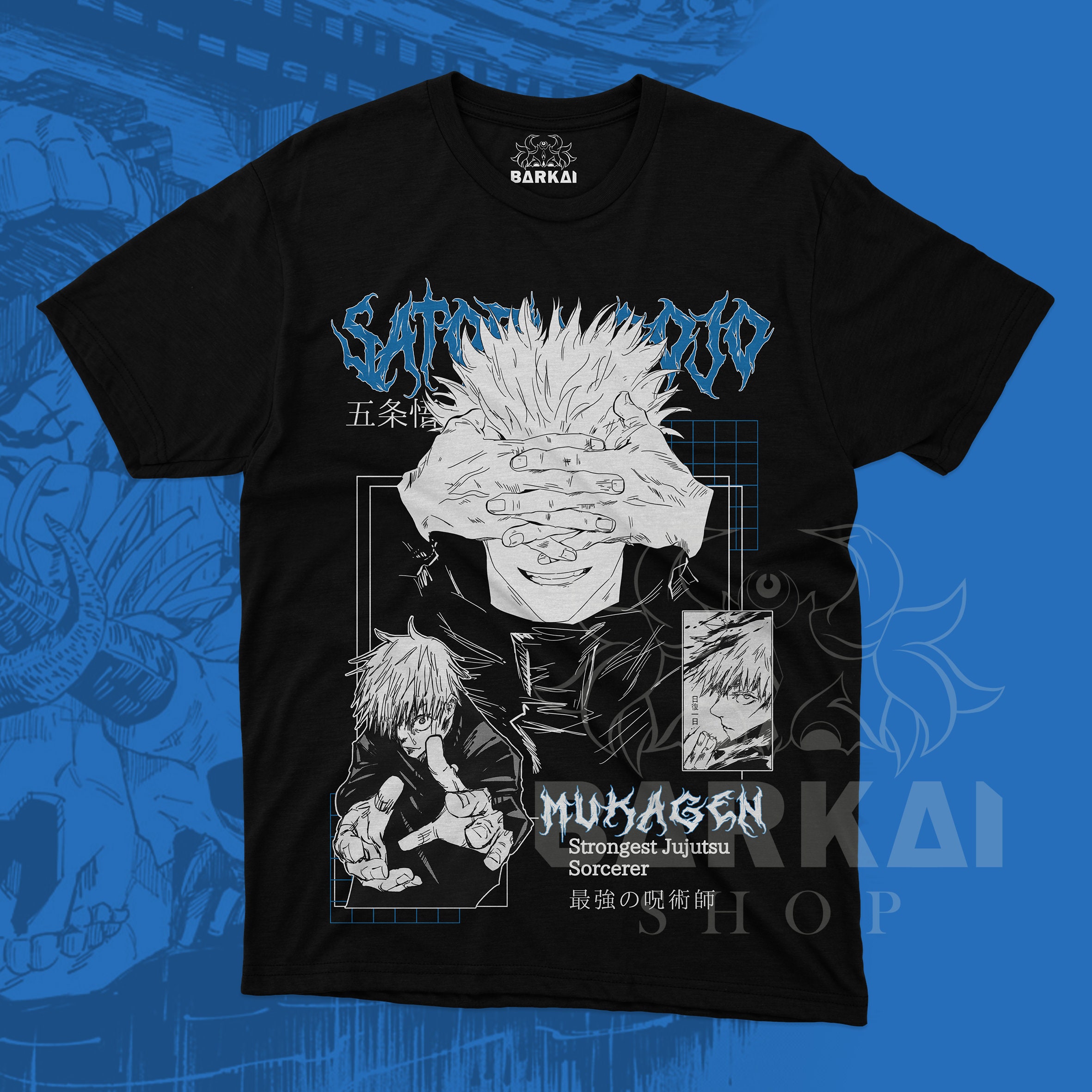 2 Designs Jujutsu Kaisen Gojo Toji Fushiguro - Etsy