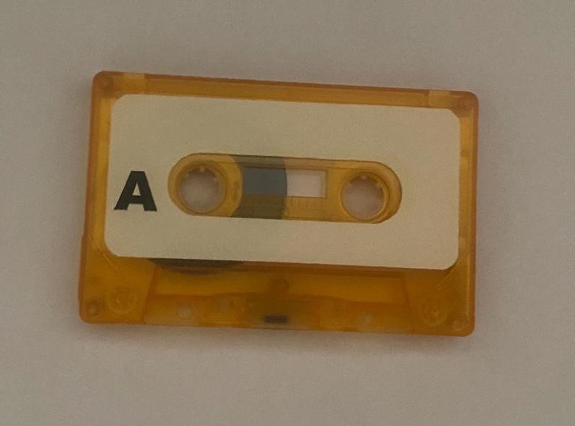 Customized Self Adhesive Cassette Labels - Etsy