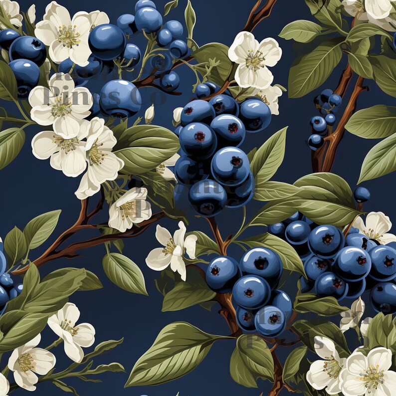 Blueberry Pattern Bundle - Etsy