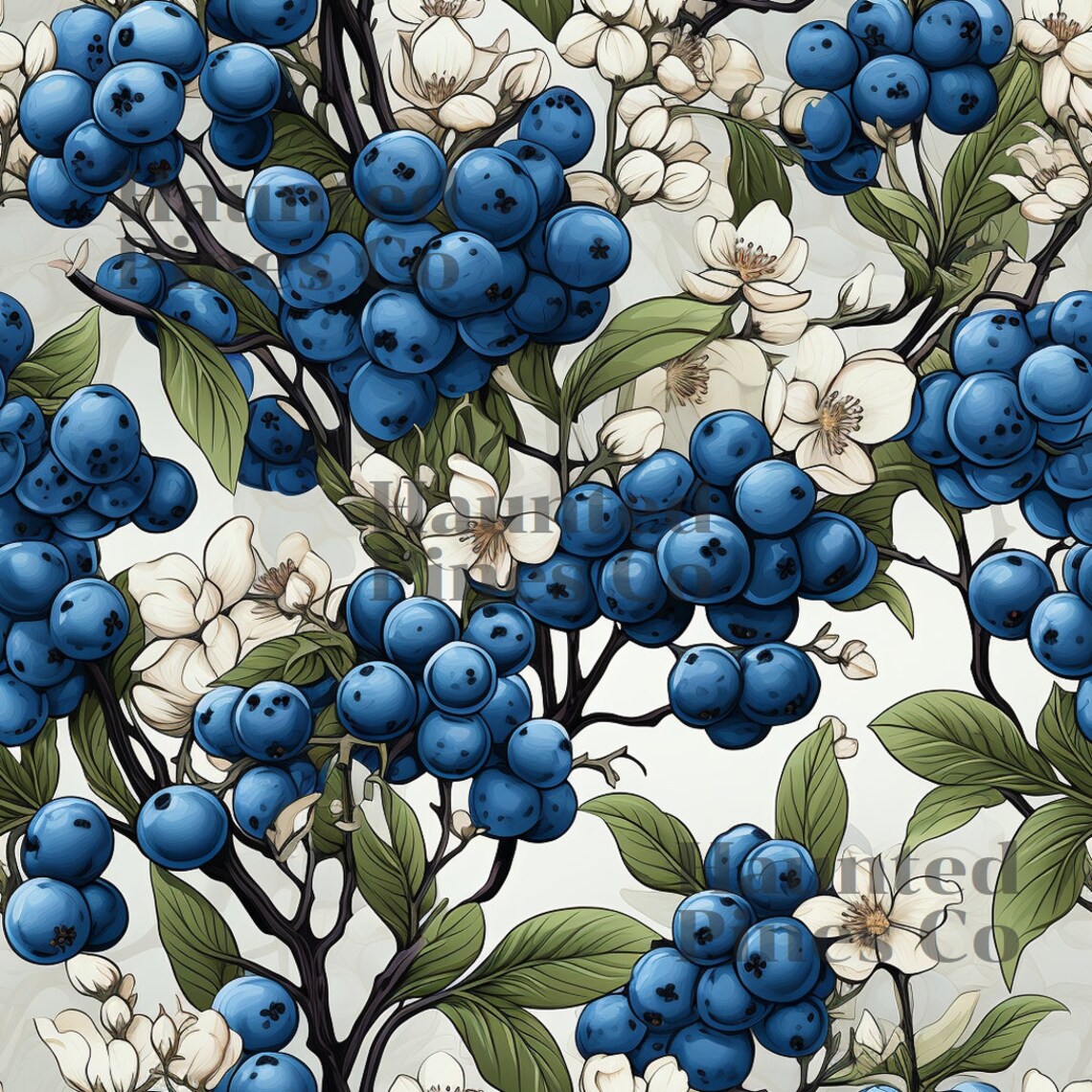 Blueberry Pattern Bundle - Etsy