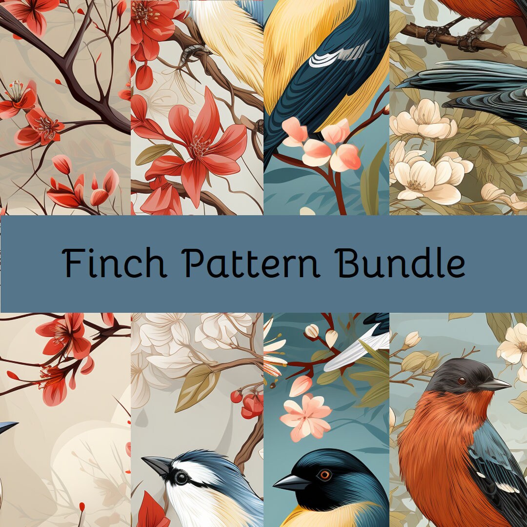 Finch Pattern Bundle - Etsy
