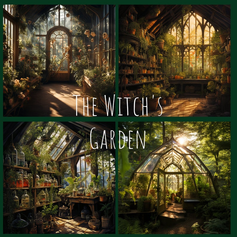 The Witch's Garden - Etsy