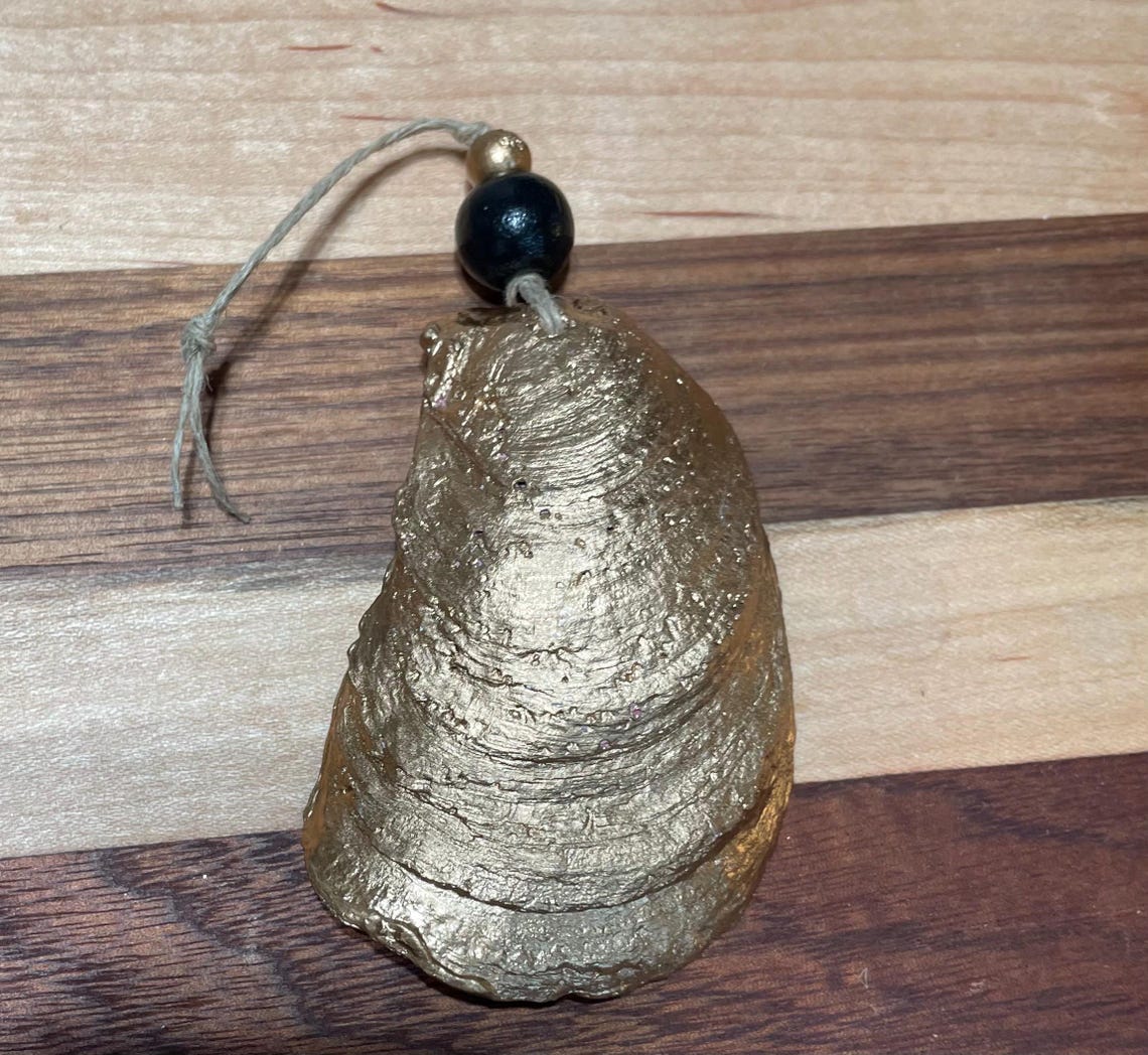 Black Labrador Retriever Oyster Shell Ornament - Item # 1815 - Etsy