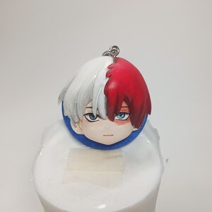 Shoto Todoroki Keychain three-dimensional Head - Etsy