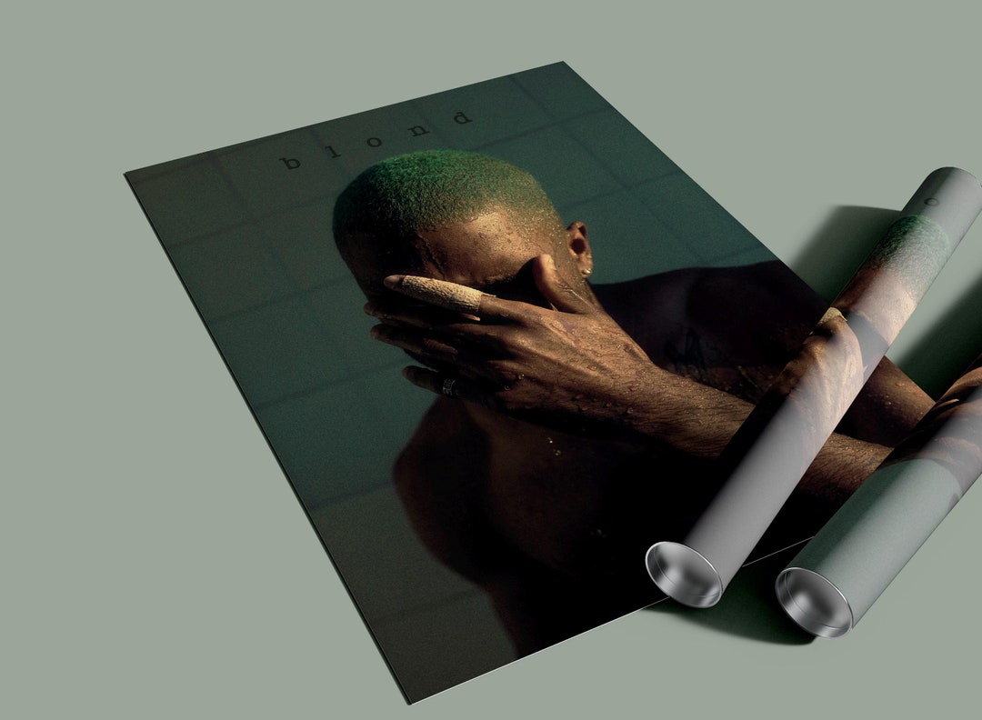 Blonde Frank Ocean Album Cover, Alternative Music Lover Gift, Digital ...