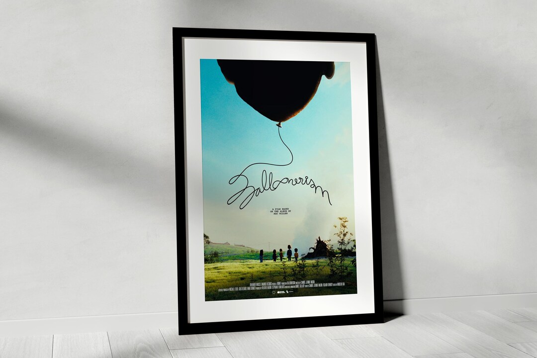 Balloonerism Mac Miller Movie & Album Cover Poster: Music Memorabilia ...