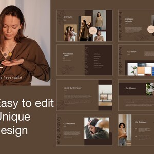 Morandi Palette Powerpoint Templates | Elegant Customizable Slides for ...