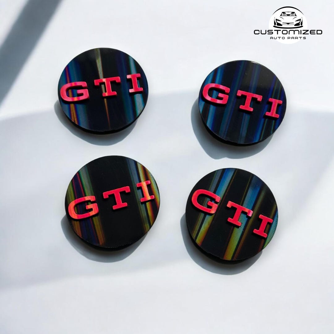 VW Golf 7/8 GTI Hub Caps for Original VW Rims 66 Mm / Code 5h 601 171 ...