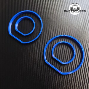 BMW E46 Gauge Cluster Rings - Etsy