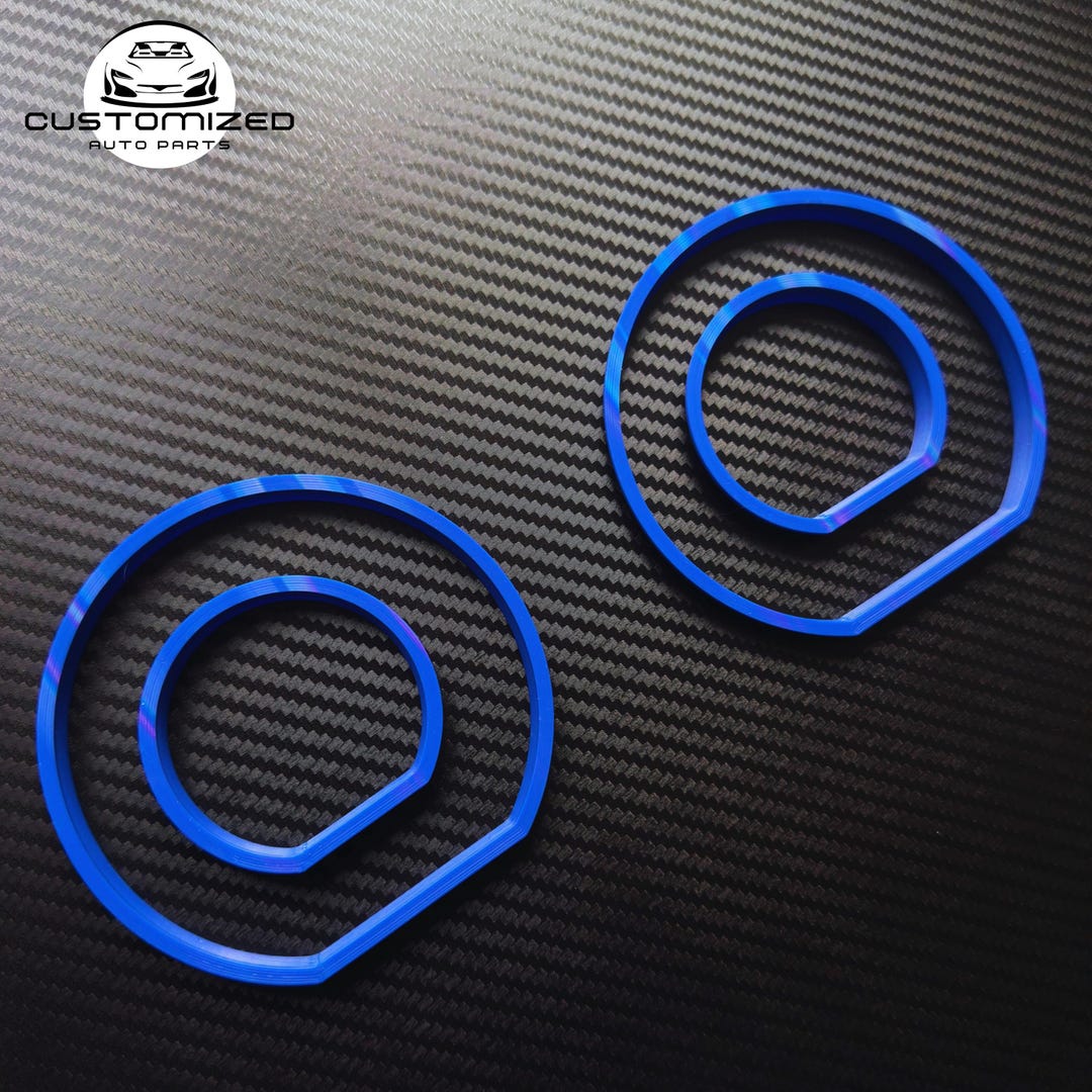 BMW E46 Gauge Cluster Rings - Etsy