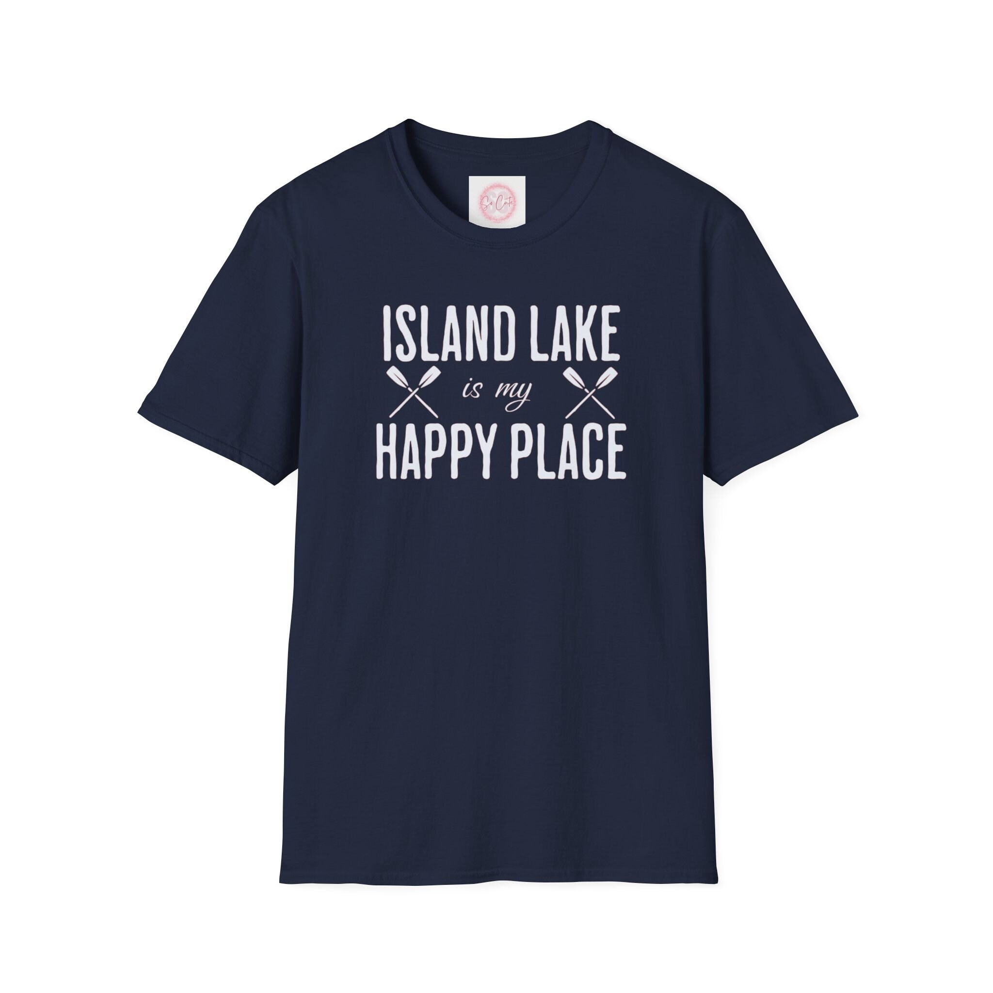 Island Lake Unisex Softstyle T-shirt - Etsy