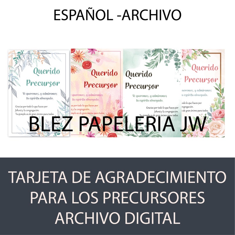 Precursores Jw - Etsy