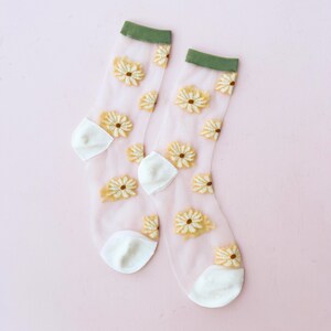 Glass Socks Set 3 Pairs Translucent Socks Breathable Socks Sheer ...