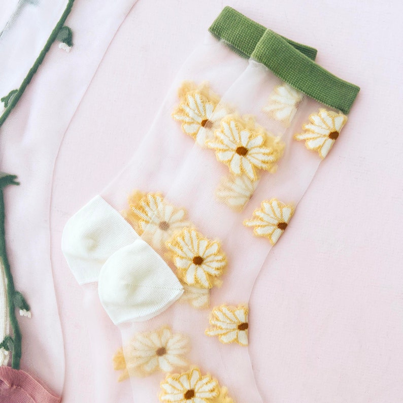 Glass Socks Set 3 Pairs Translucent Socks Breathable Socks Sheer ...