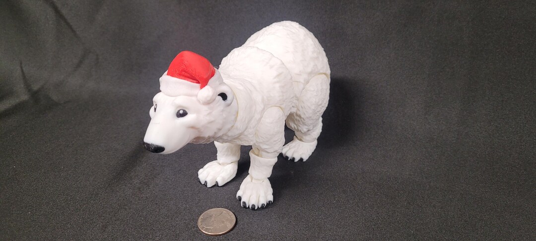 Matmire Makes Festive Polar Bear - Etsy