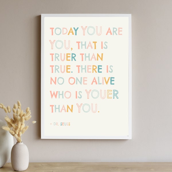 Dr Seuss Poster - Etsy