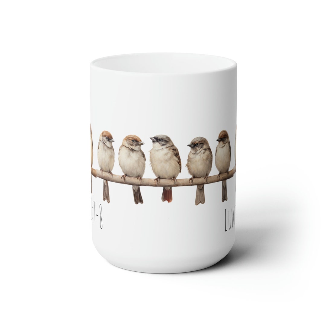 5 Sparrows Coffee Mug - Etsy