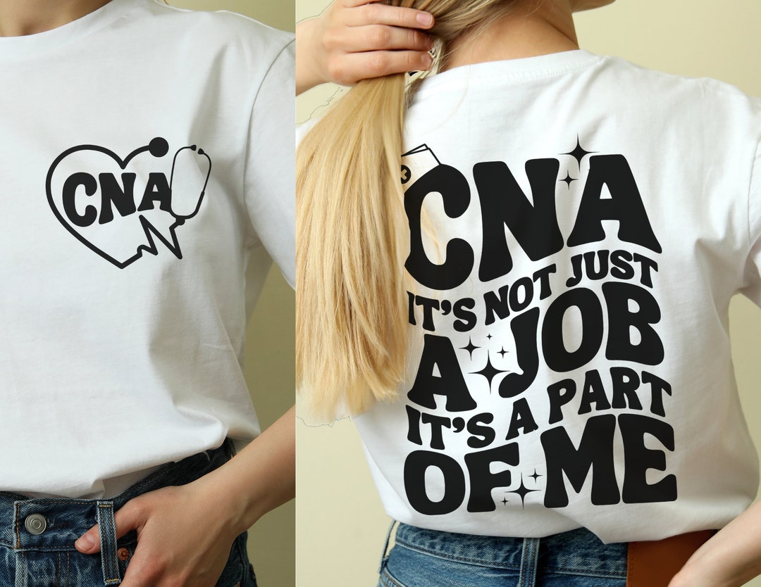 CNA Its Not Just a Job Its a Part of Me SVG - Etsy