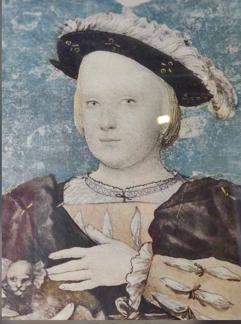 Henry Fitzroy Duke of Richmond Son Henry VIII, Print From Hans Holbein ...