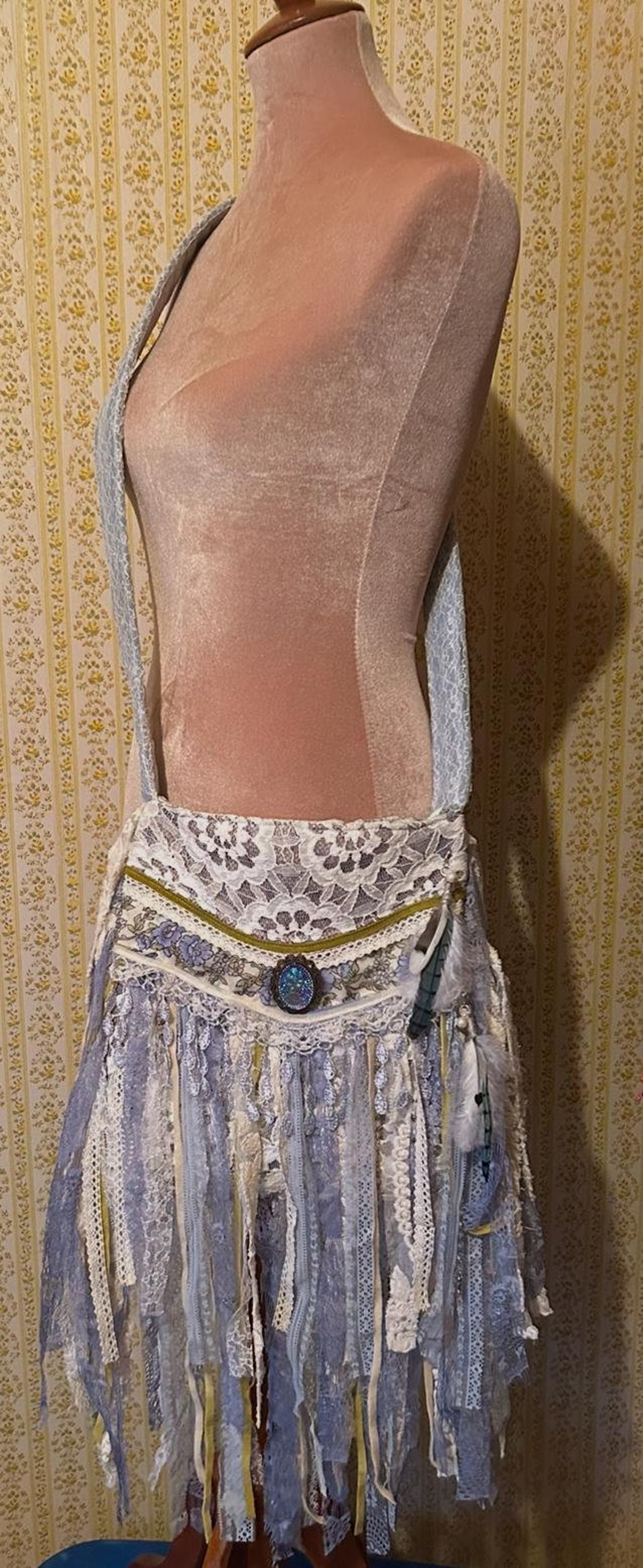 Handmade Gypsy Crossbody, Upcycled Hippie Purse, Festival Bags ...
