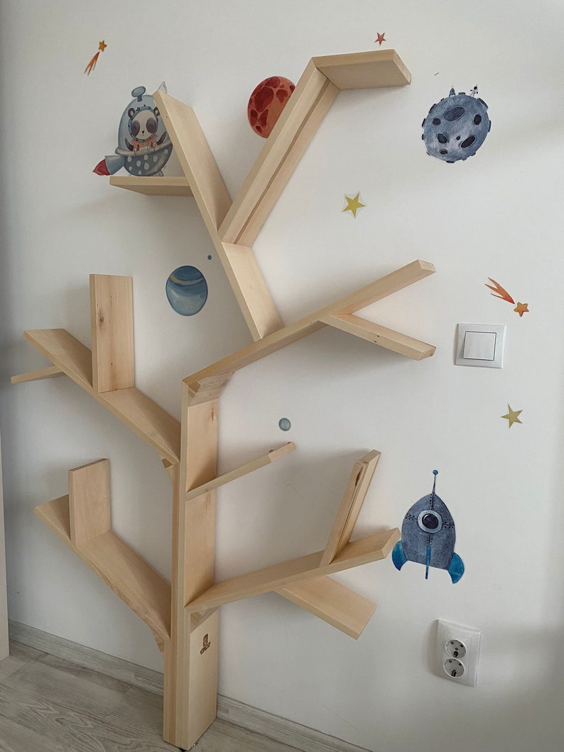 Tree Bookshelf - Etsy