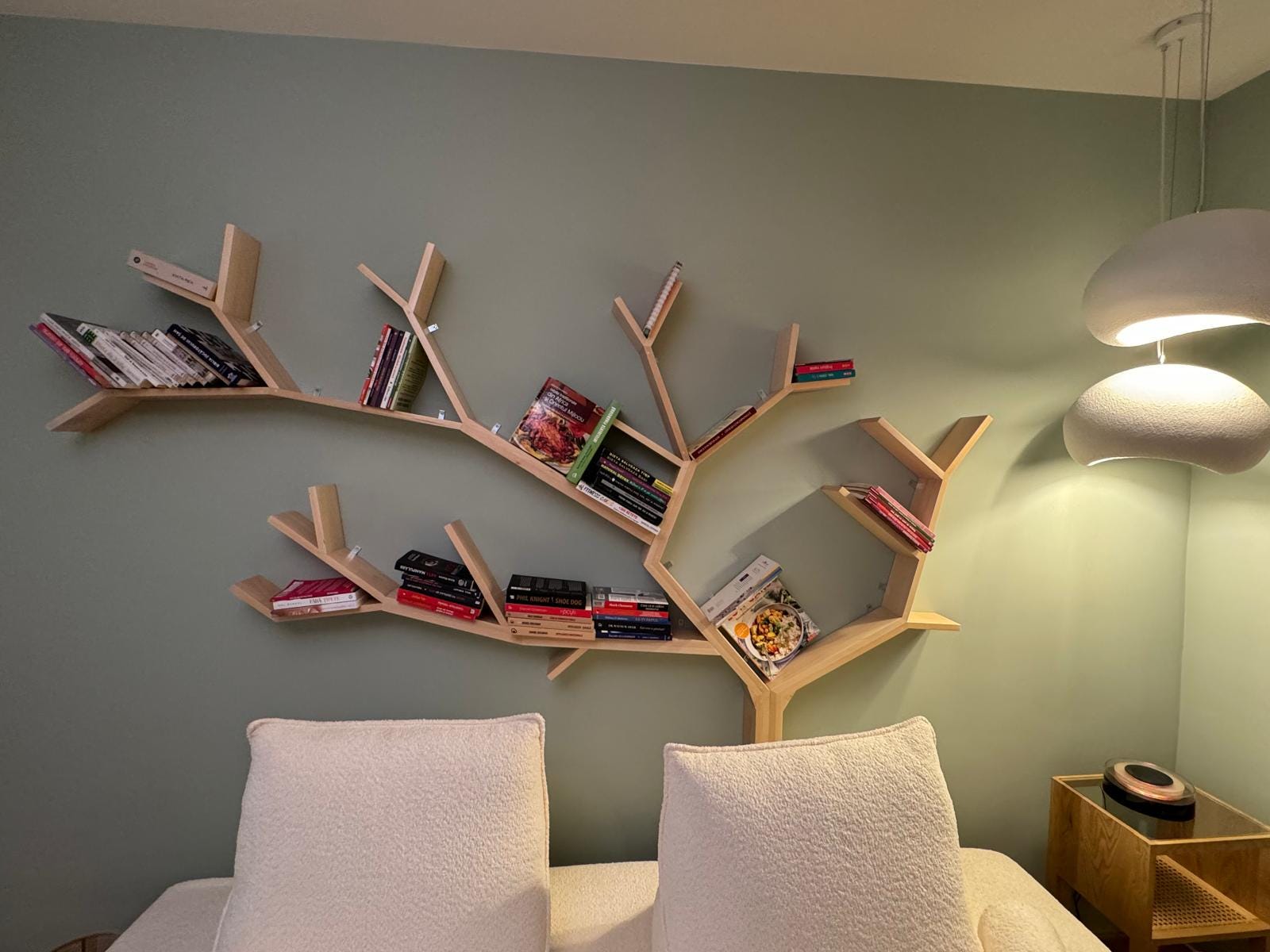 Tree Bookshelf 190x260x12 Cm, Left - Etsy