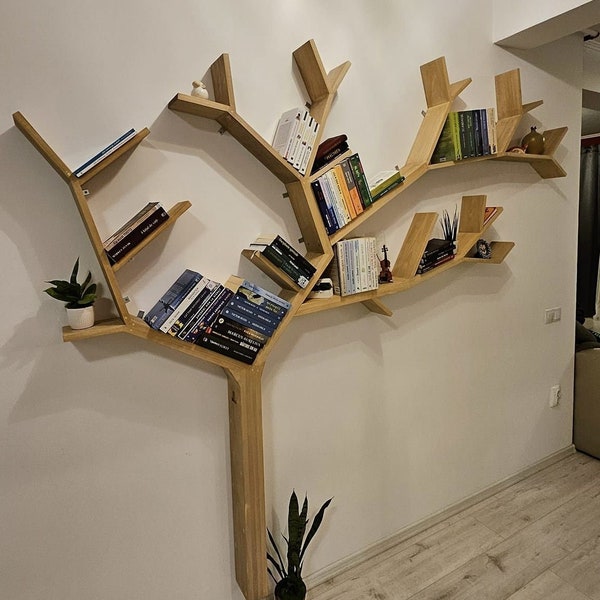 Tree Bookshelf - Etsy