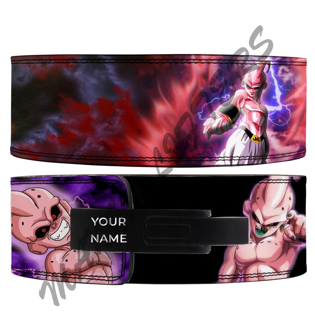 Majin Buu Anime Lever Lifting Belt Weightlifting Anime Belt ...