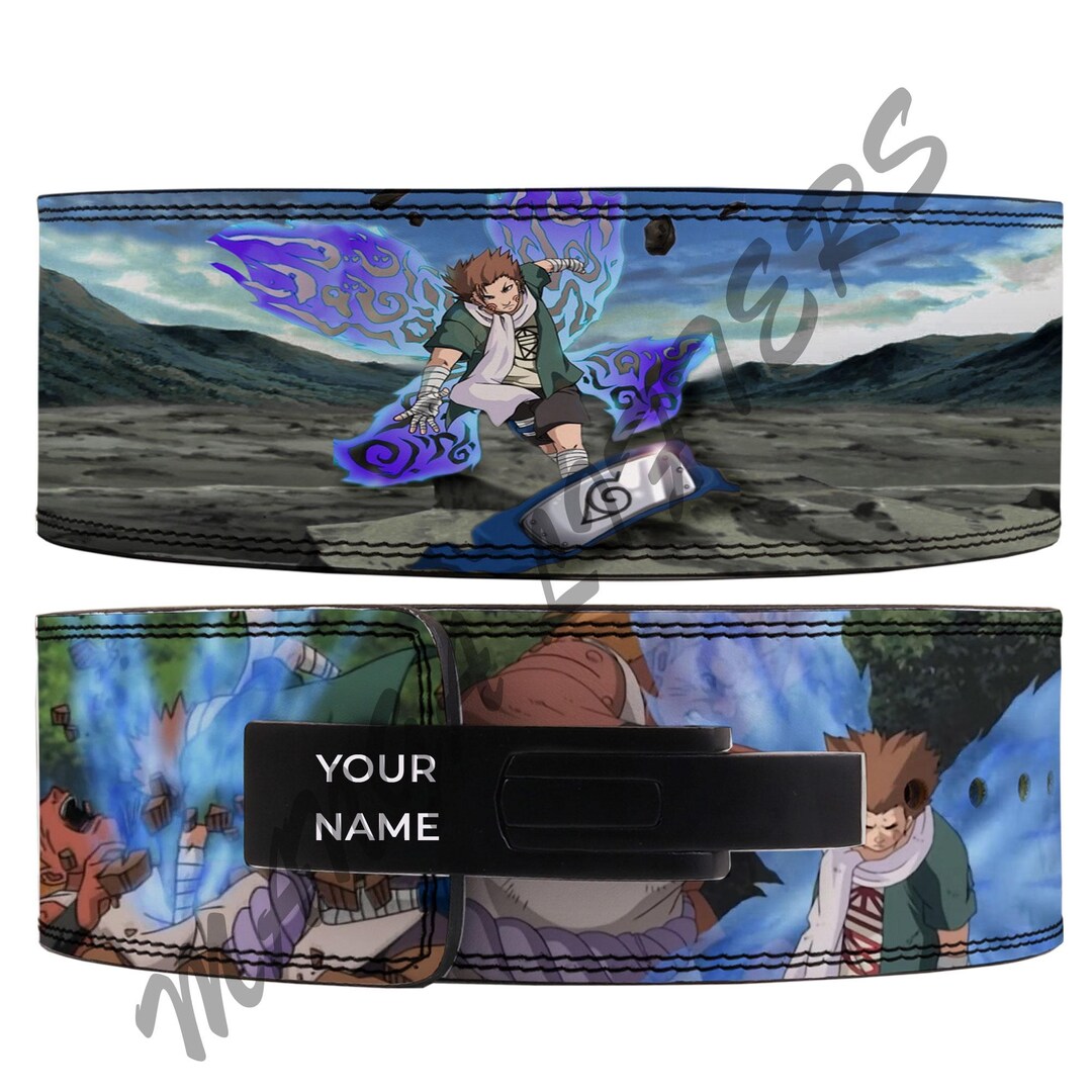 Naruto Anime Lever Lifting Belt Weightlifting Anime Belt Powerlifting ...