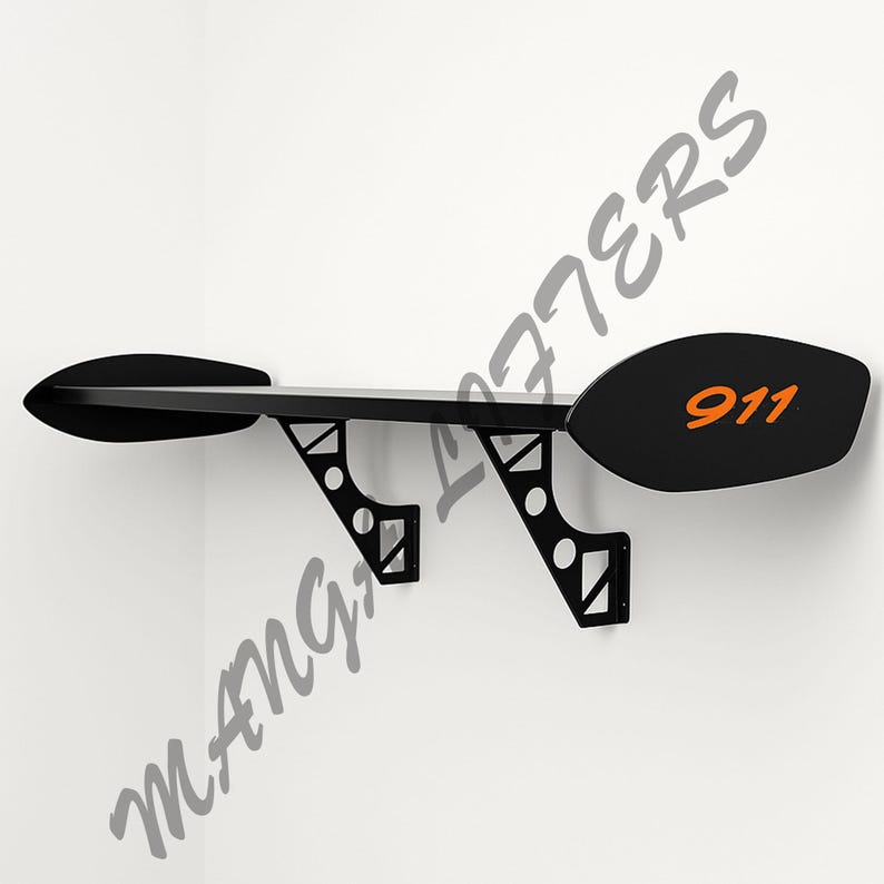 911 GT3 RS Spoiler Shelf – Wall Mounted Race Car Decor - Etsy