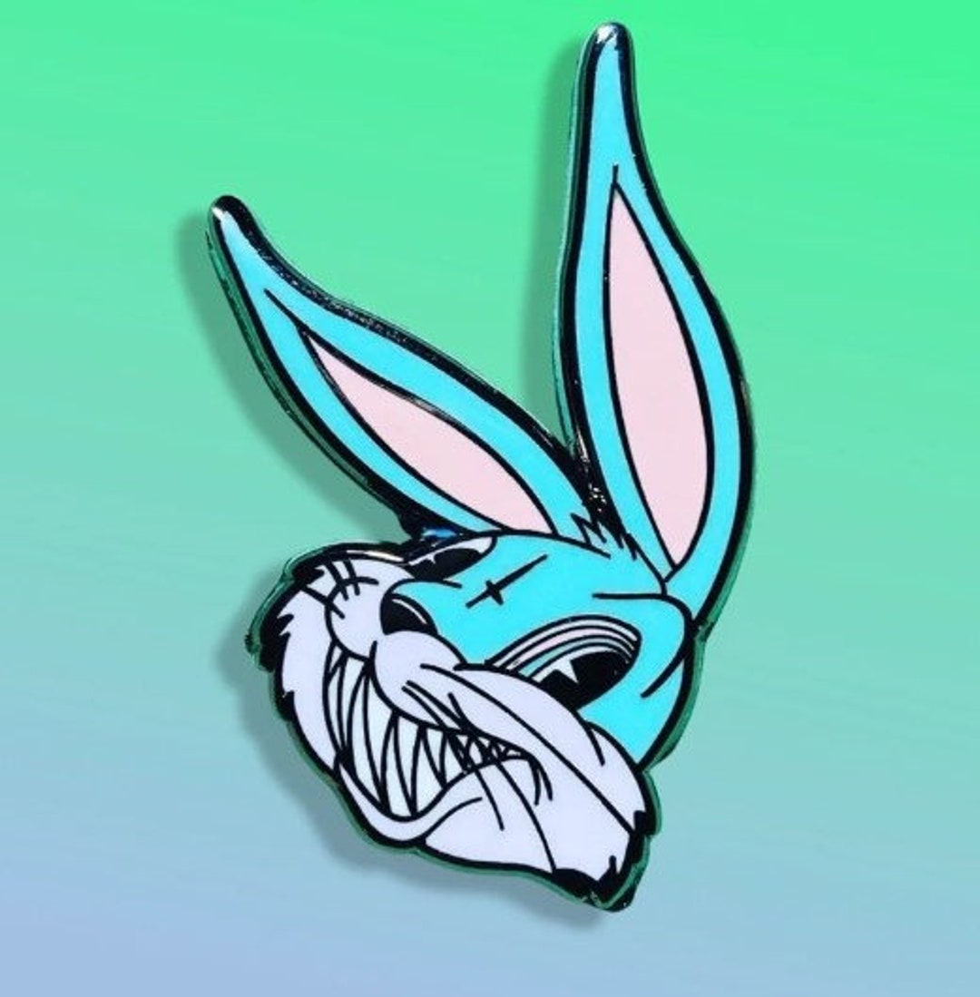 Dead Wabbit Pin | Enamel Pins - Etsy