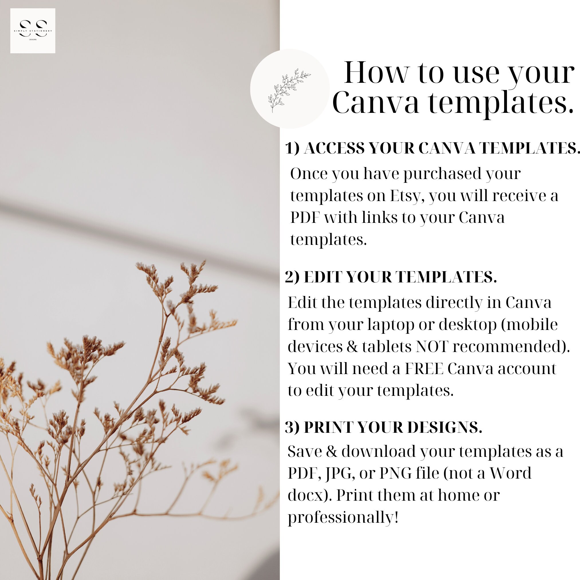 Editable Product Label Template, Room Spray Label Template, DIY Product ...