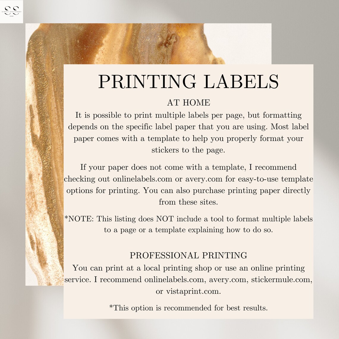 Editable Product Label Template, Room Spray Label Template, DIY Product ...