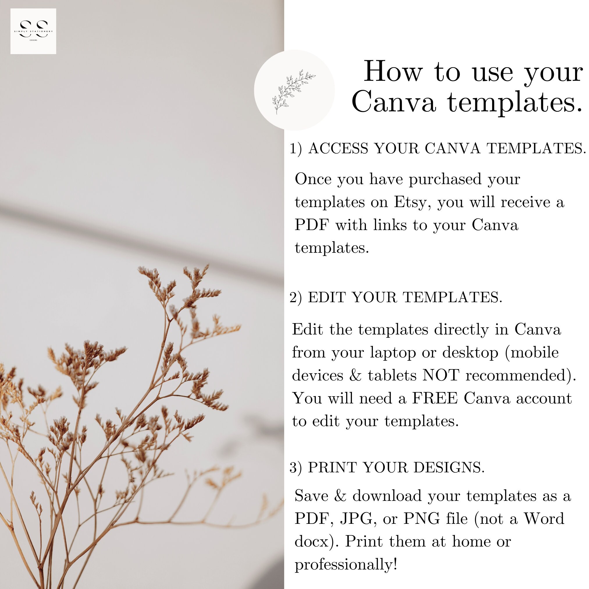 Editable Product Label Template, Room Spray Label Template, DIY Product ...