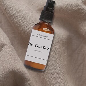 Editable Product Label Template, Room Spray Label Template, DIY Product ...