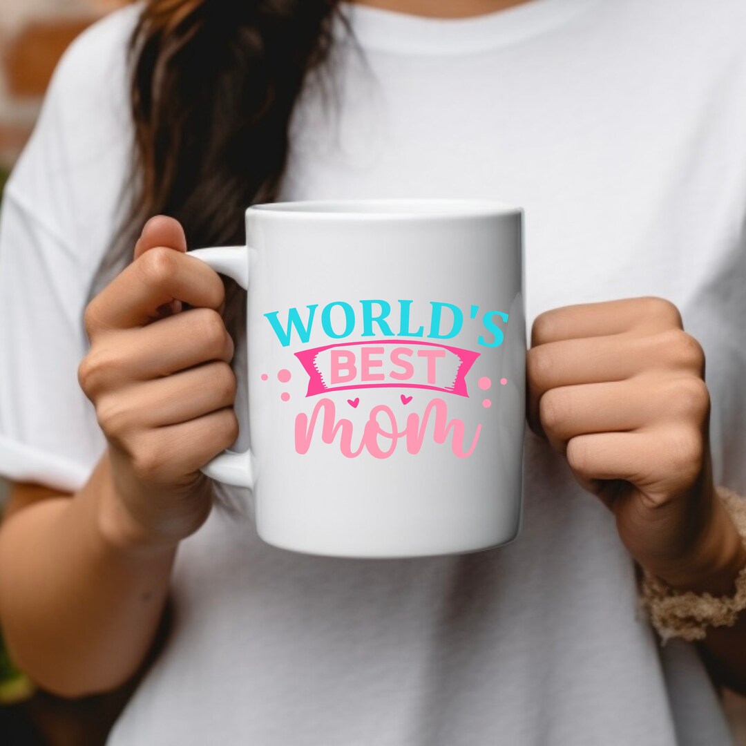Personalized Mom Mug for Mothers Day Worlds Best Mom 2 Add Your Own ...
