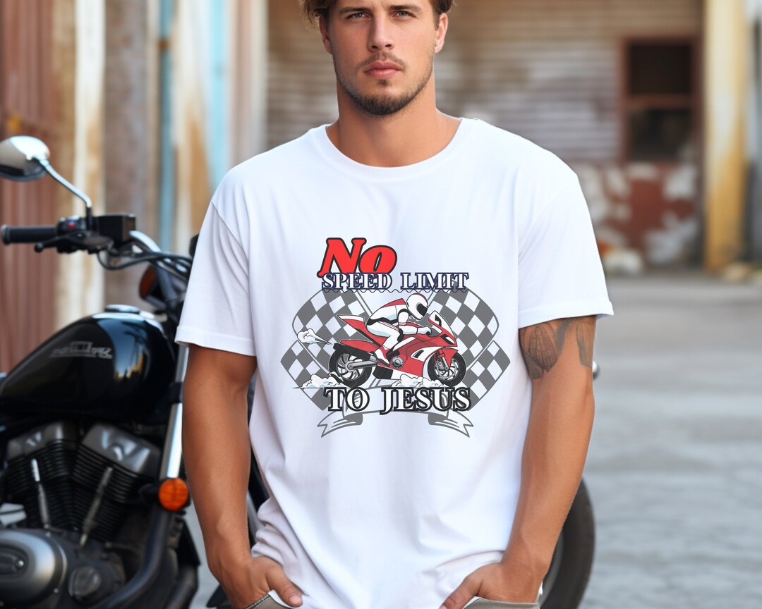 Christian Biker Shirt, Jesus Biker Gift, T Shirt Motorcycle Dad Shirt ...