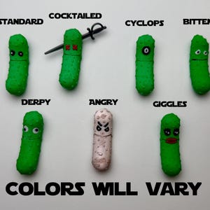 Pickle Mystery Jar 10 Pack, Tickles the Pickle 3D Printed Articulating ...